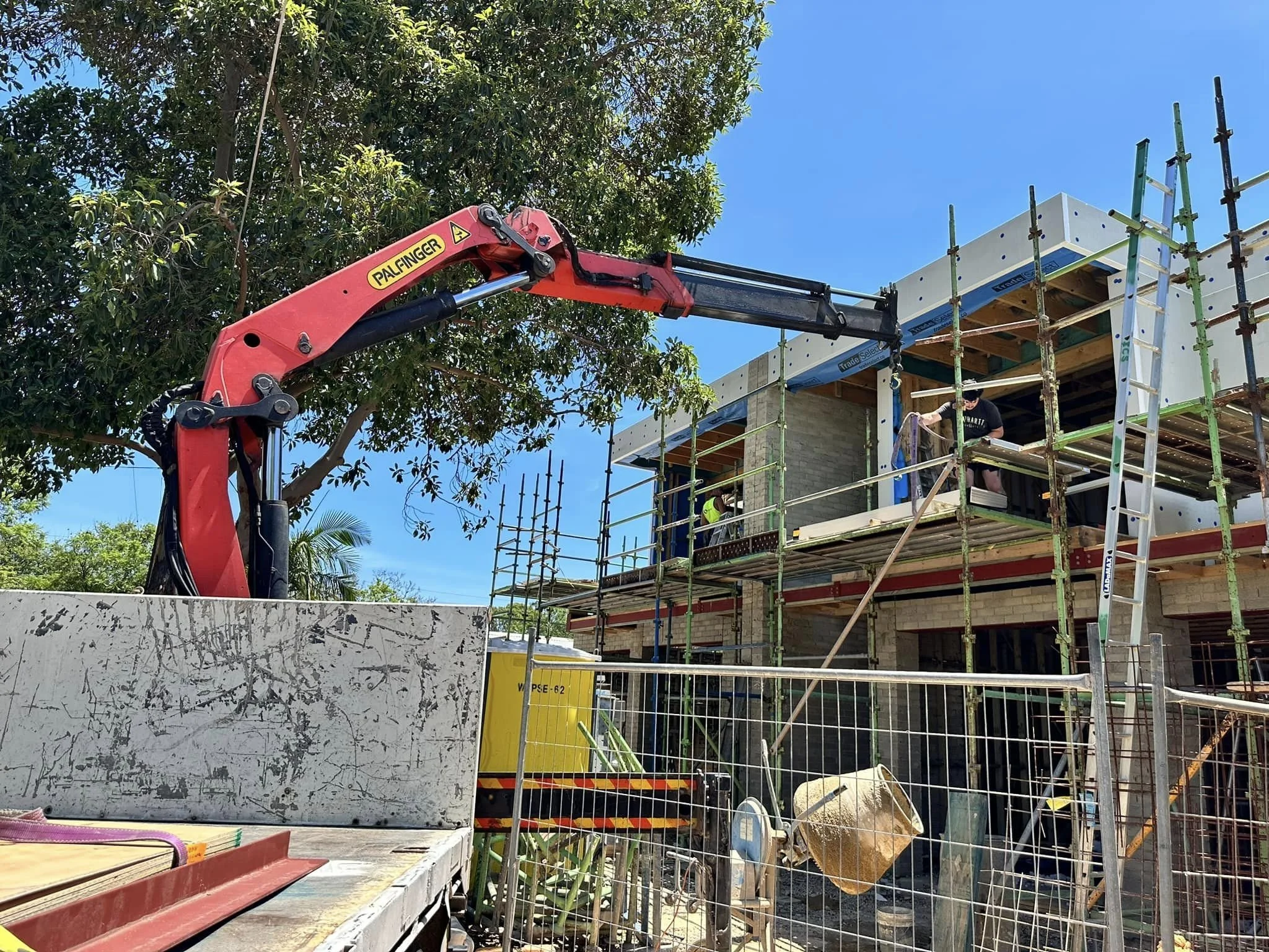 Lift Master Crane Truck Logistics Adelaide