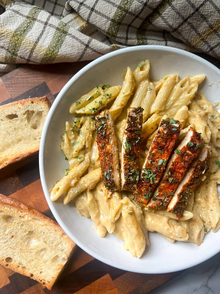 Garlic Chicken Pasta