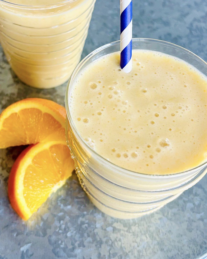 Fuel Your Body and Stay Hydrated with Orange Dream Smoothie