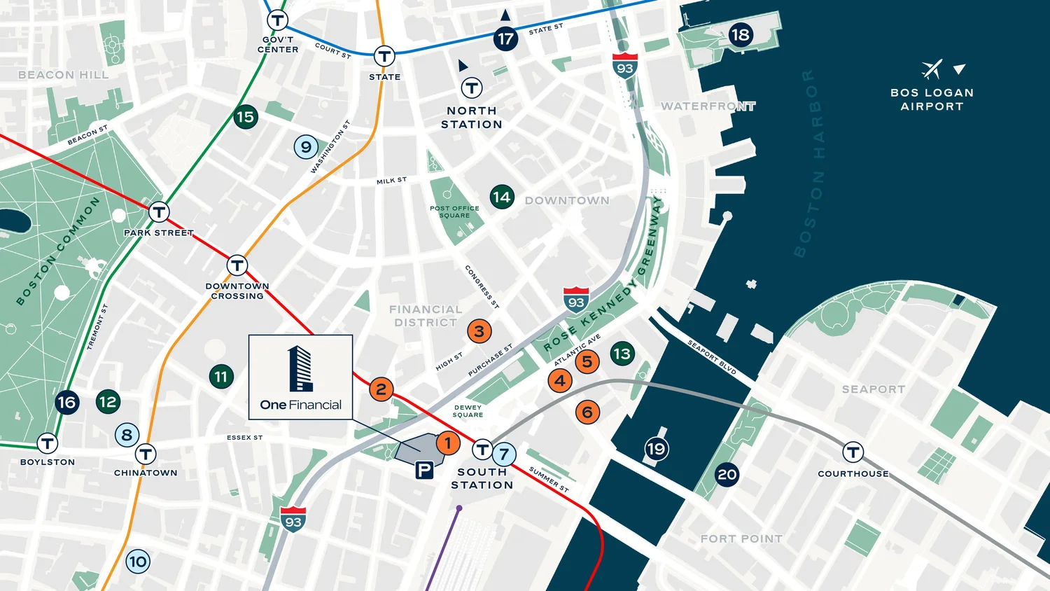 Location — One Financial