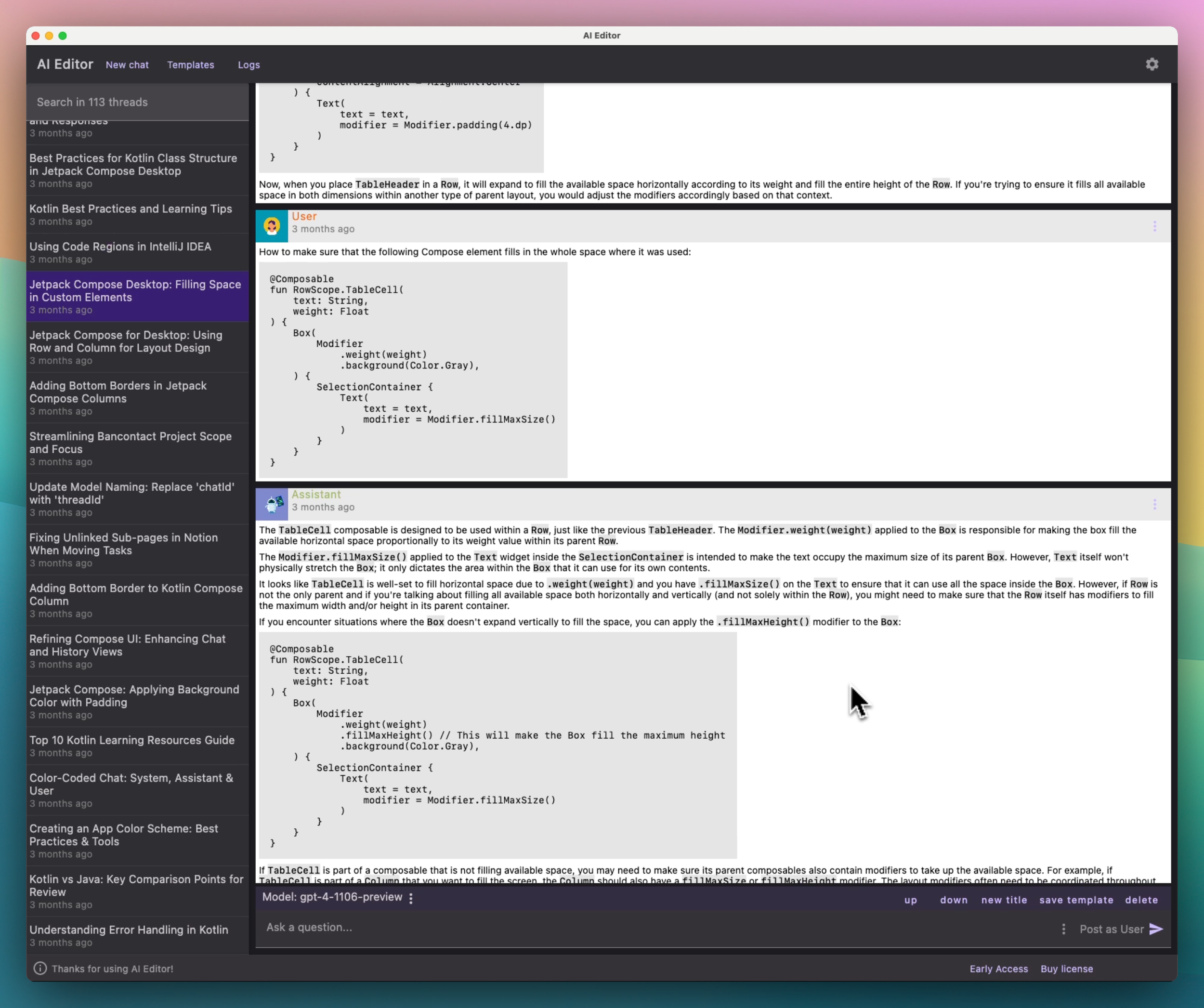 AI Editor — privacy-first desktop app for ChatGTP and LLMs — AppBaza