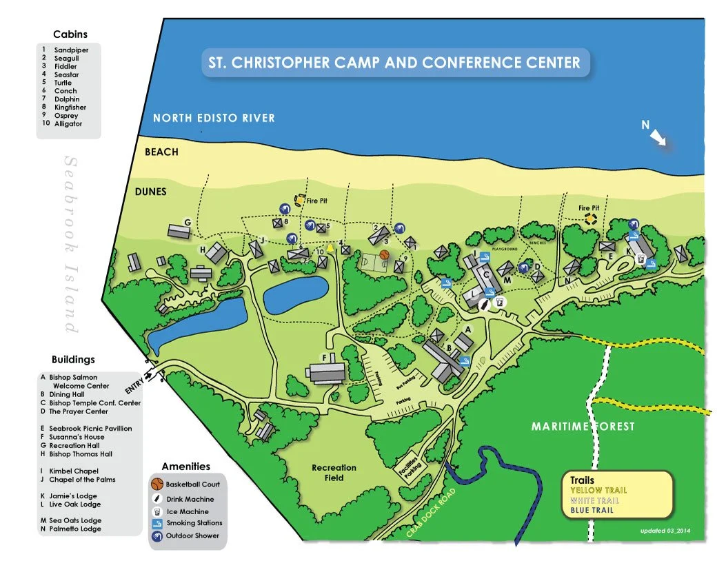 Campus Map — ST. CHRISTOPHER