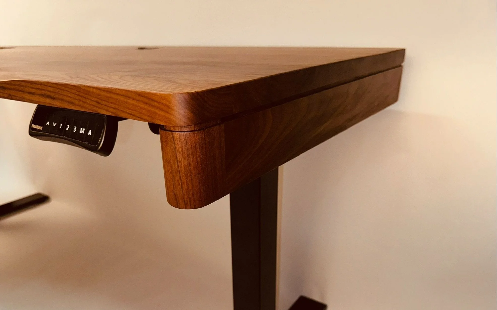 Modern Motorized Standing Desk — Motor City Woodshop Studio