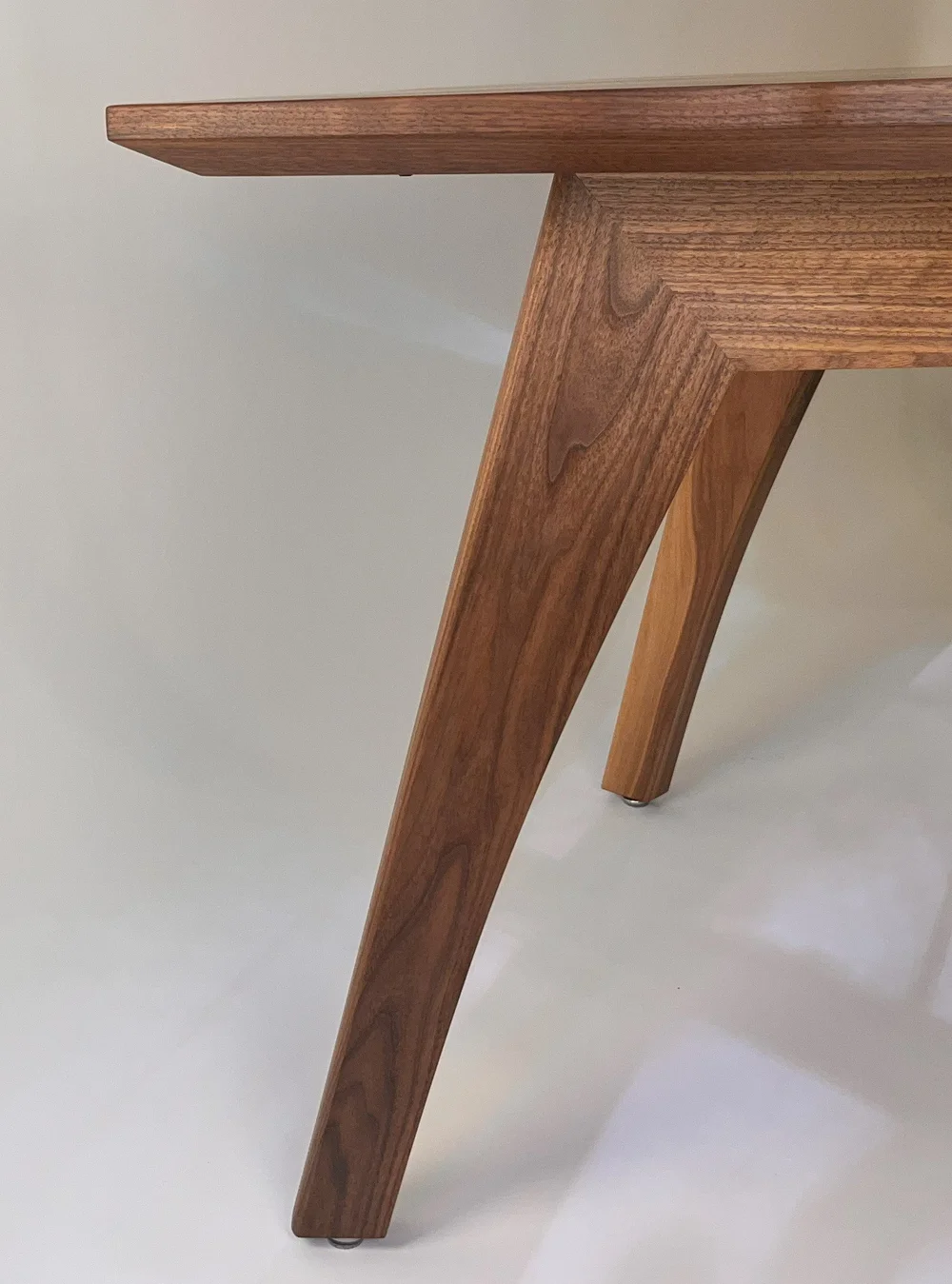 Mid Century "Cross" Dining Room Table — Motor City Woodshop Studio