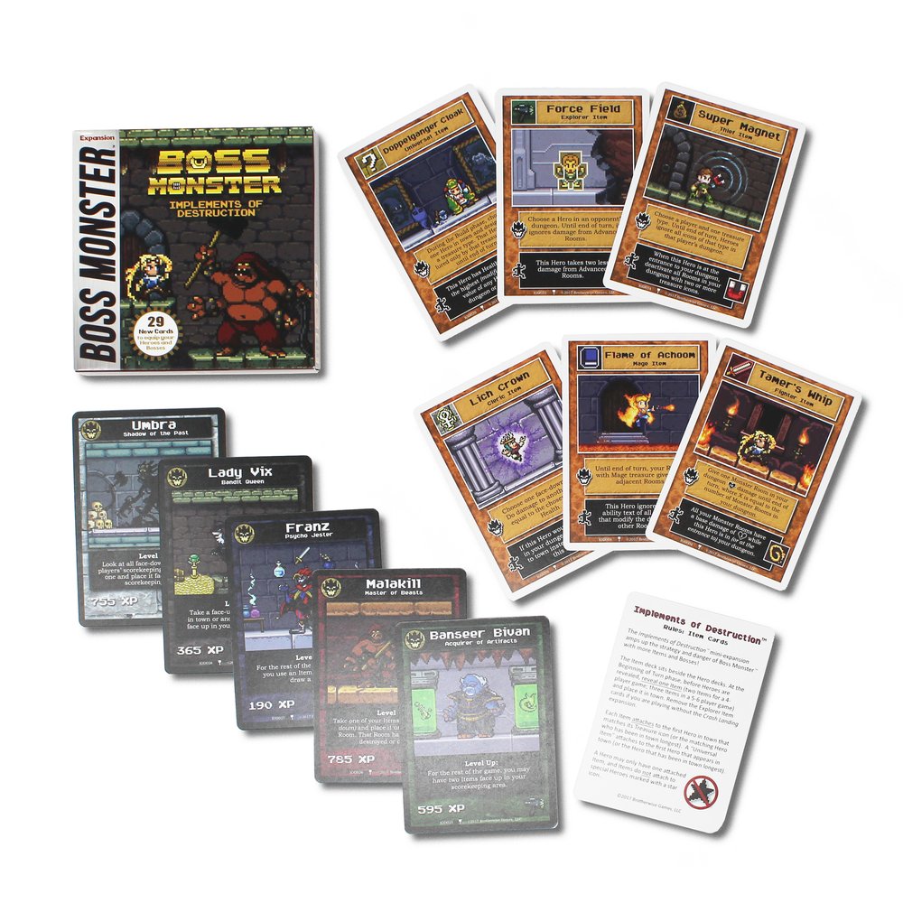 Boss Monster: Custom Card Sleeves — Brotherwise Games