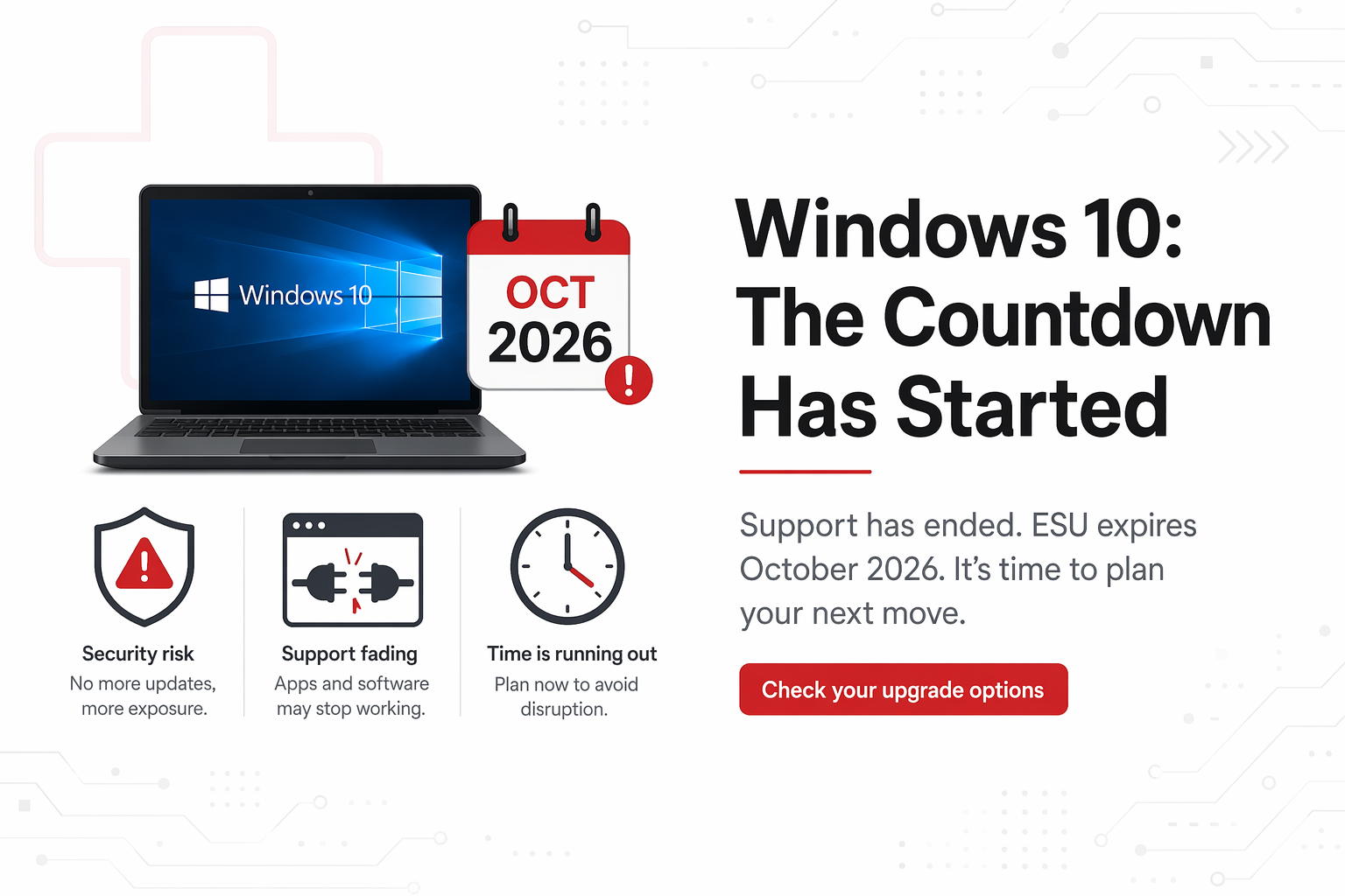 Windows 10 Support Ending – What Happens After ESU in 2026? — Computer ...