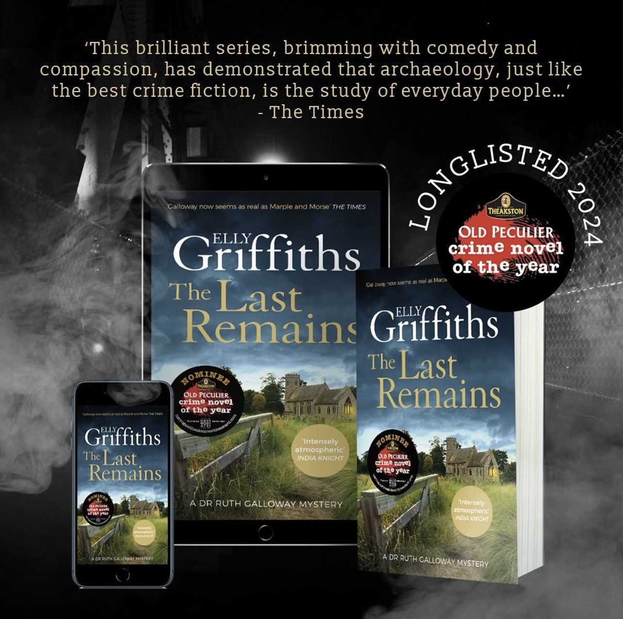 THE LAST REMAINS on Theakston Old Peculier Crime Novel of the Year ...