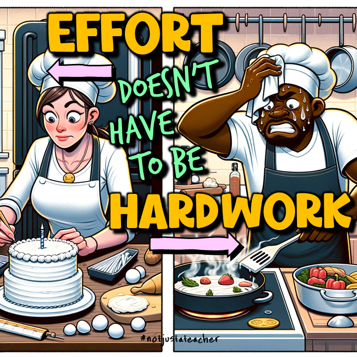 Effort Made Easy | Not Just A Teacher Education