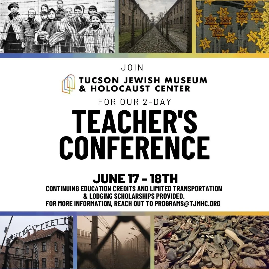 Programs & Events — Tucson Jewish Museum & Holocaust Center