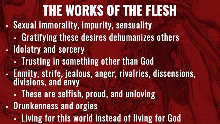 The Internal War (Galatians 5:16-21) — saralandchristians.com