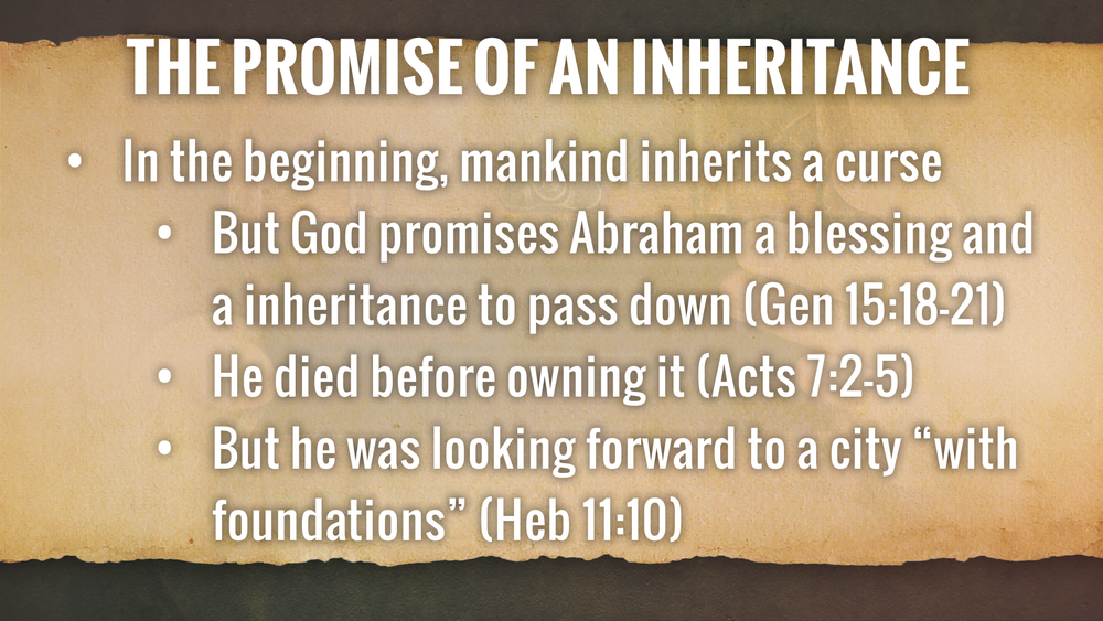 Your Inheritance Is Waiting (1 Peter 1:3-9) — saralandchristians.com