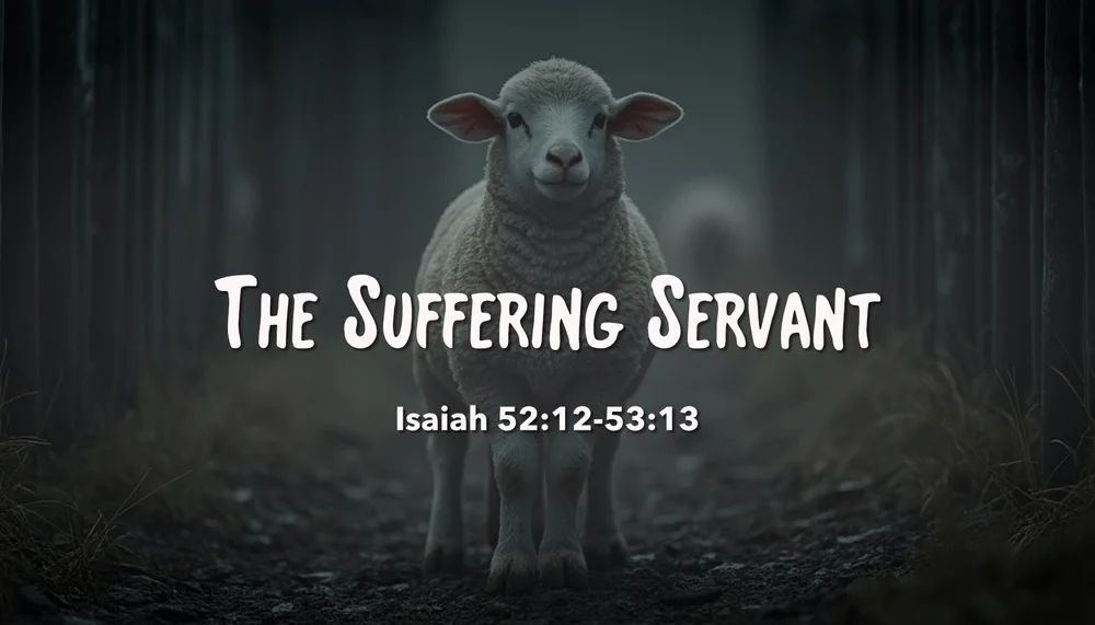 Suffering Servant (Isaiah 52:12-53:13) — saralandchristians.com