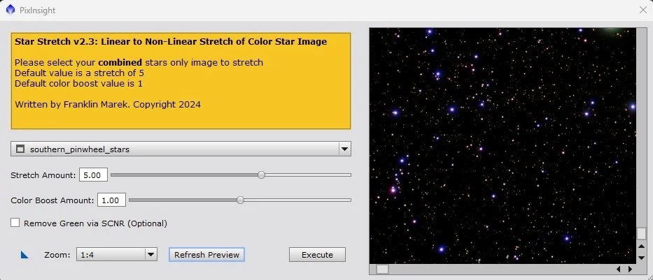 pixinsight scripts — Seti Astro