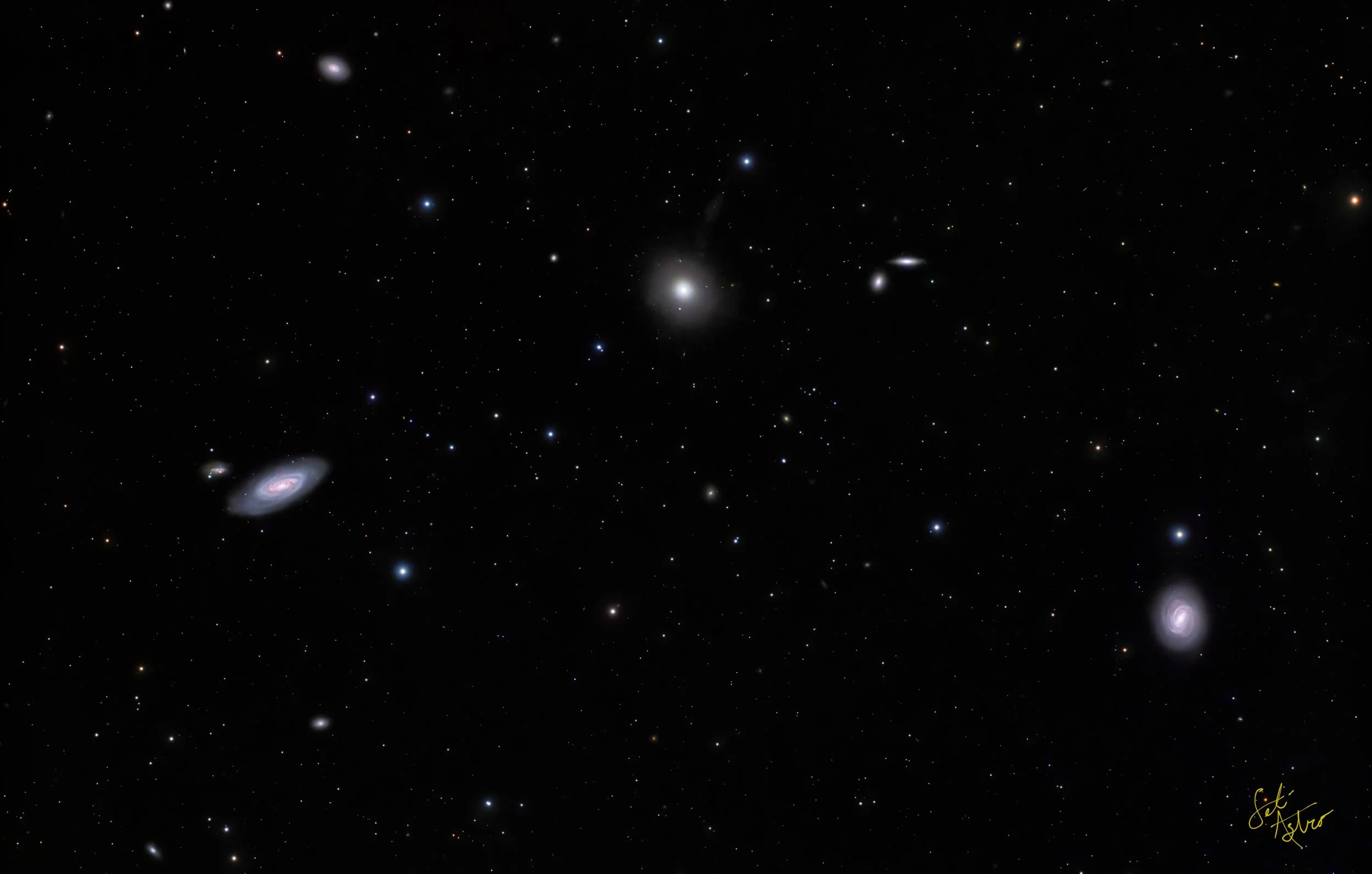 galaxies & clusters — Seti Astro