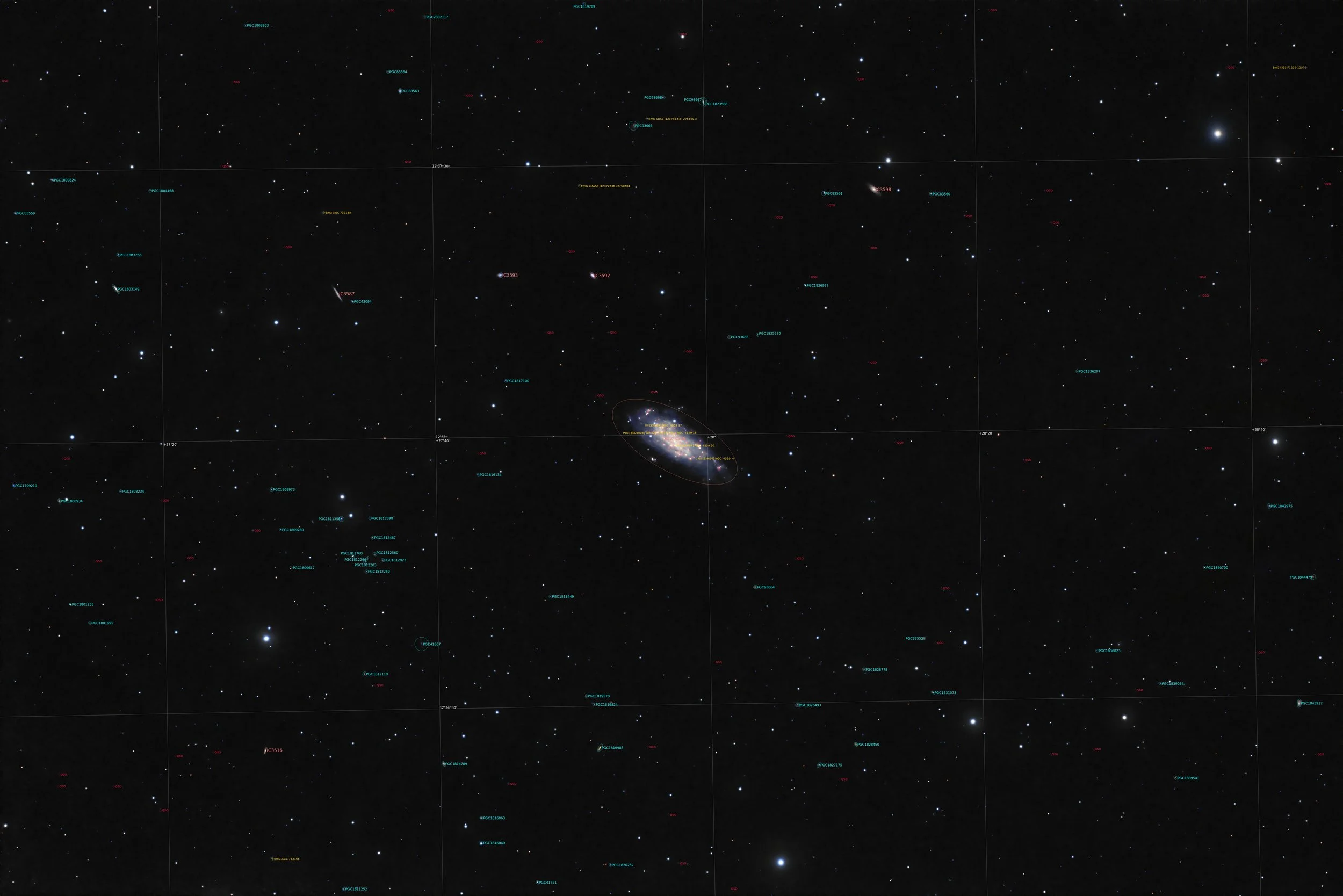 galaxies & clusters — Seti Astro