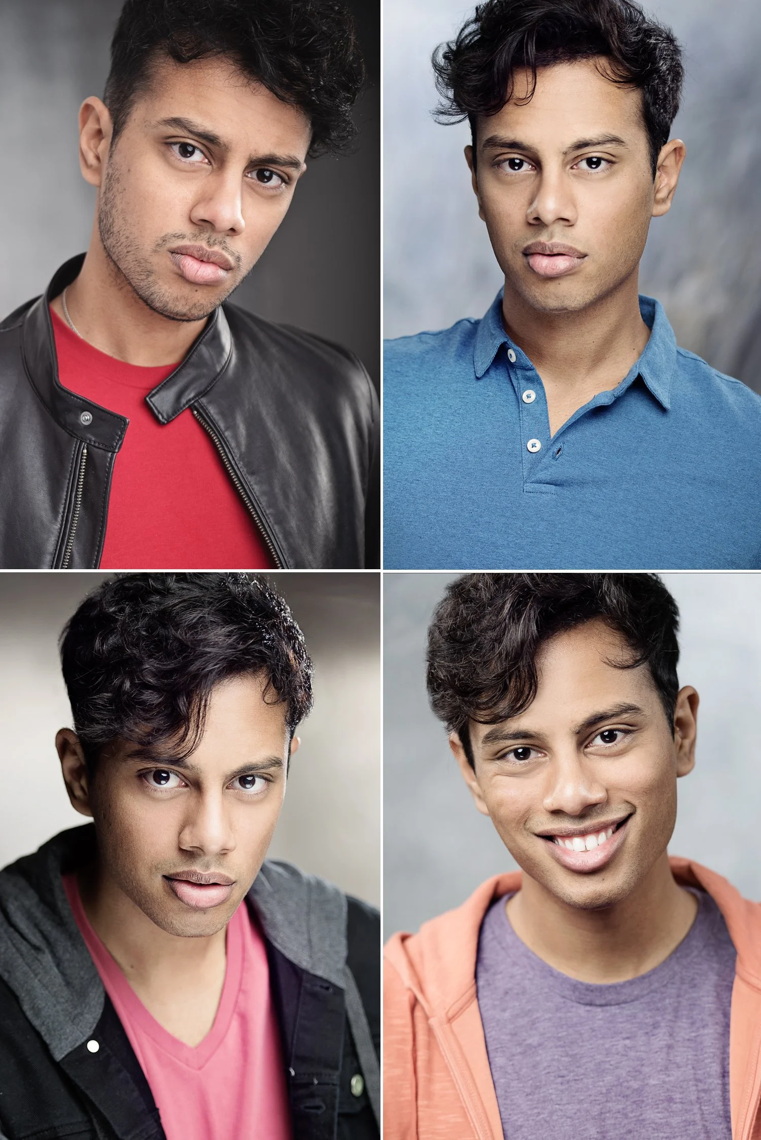 Multiple Looks Actor Headshots Orlando — Eldeen Annette Headshot Studio