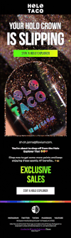 Holo Taco Nail Polish – Freelance Email Designer — JANNA LYNN DESIGN 🏻