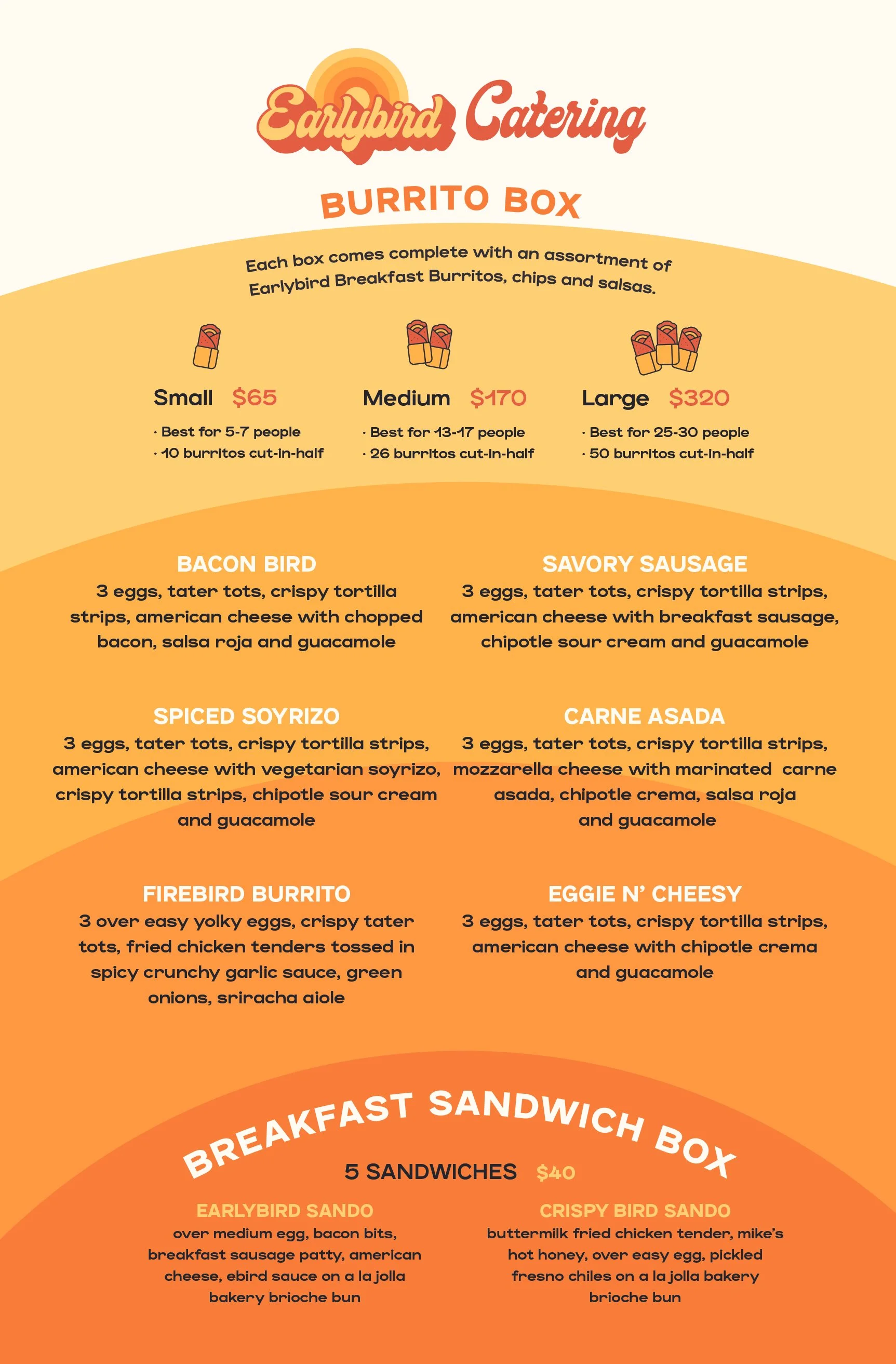 Our Menu | San Diego Tacos + Burritos — Spitfire Tacos | Eagle, Idaho