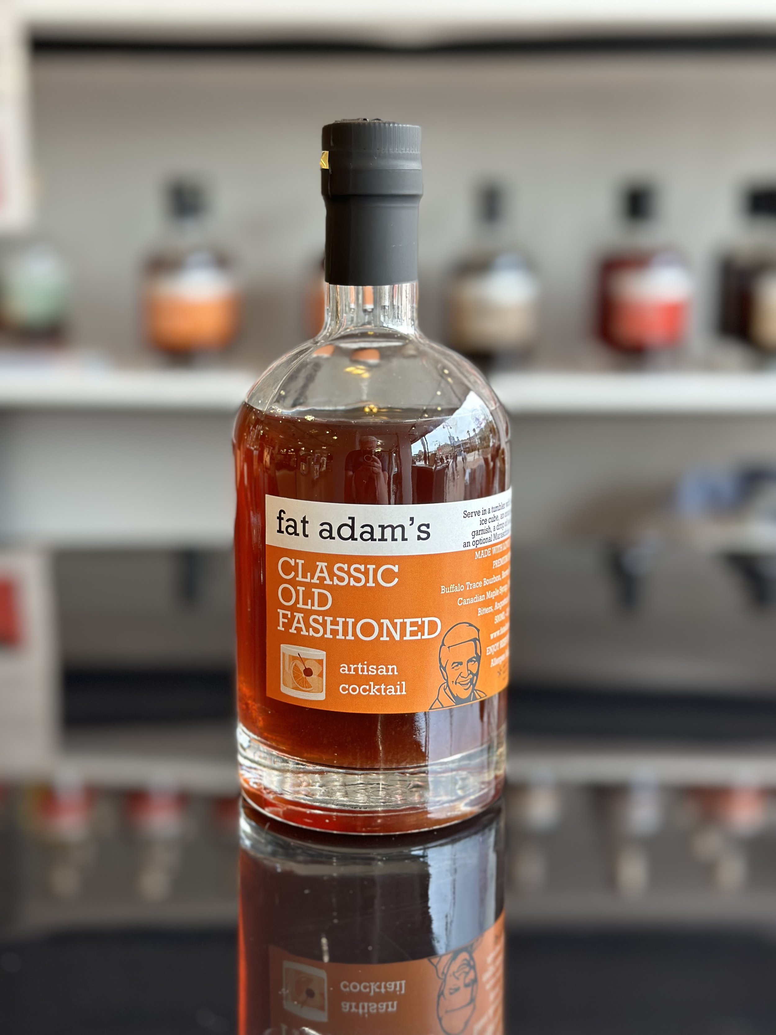 Classic Old Fashioned 500ml — Fat Adam's Cocktails