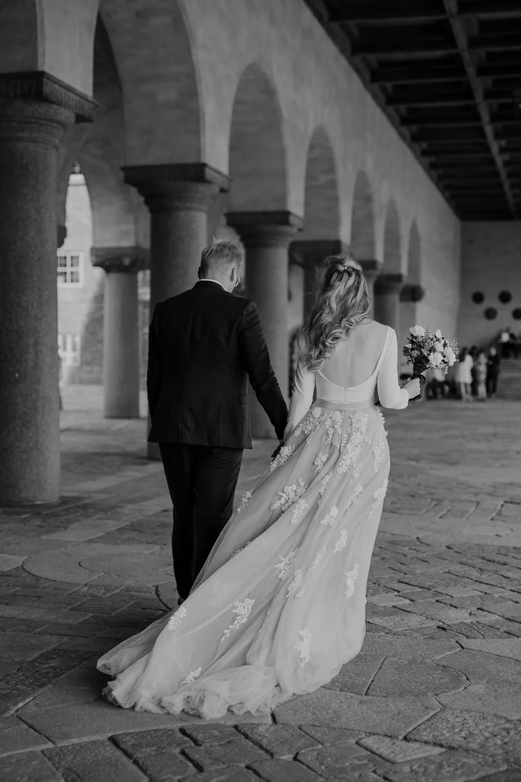Bröllopsfotograf Stockholms Stadshus — Fotograf Emma Eriksson
