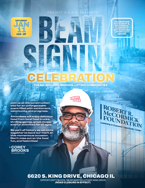 Beam Signing Celebration — Project HOOD