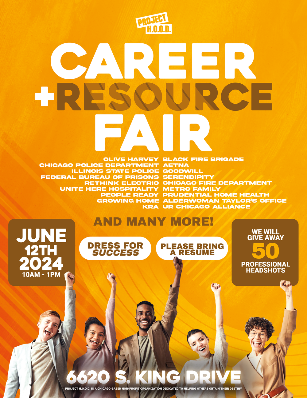 Career & Resource Fair — Project HOOD