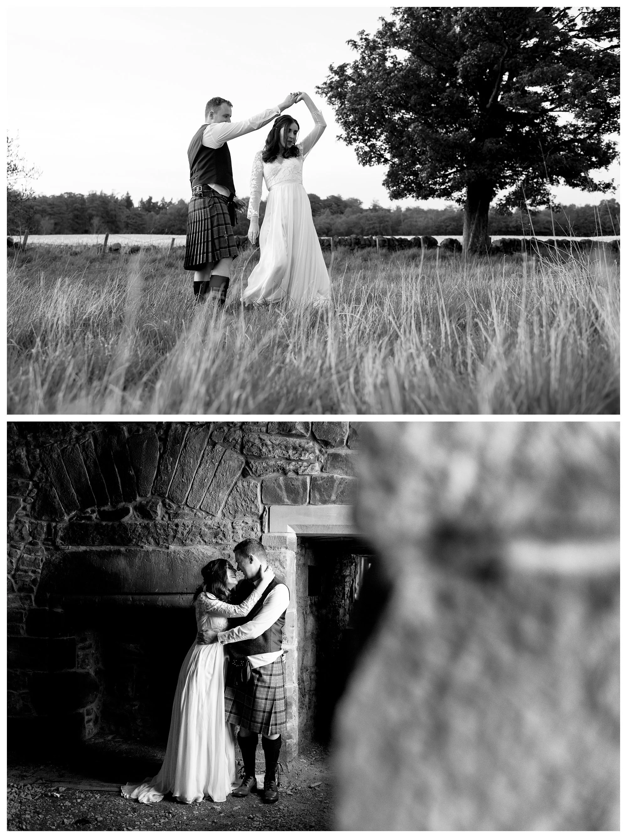 Fun Wedding At Duntarvie Castle — ALIJAY