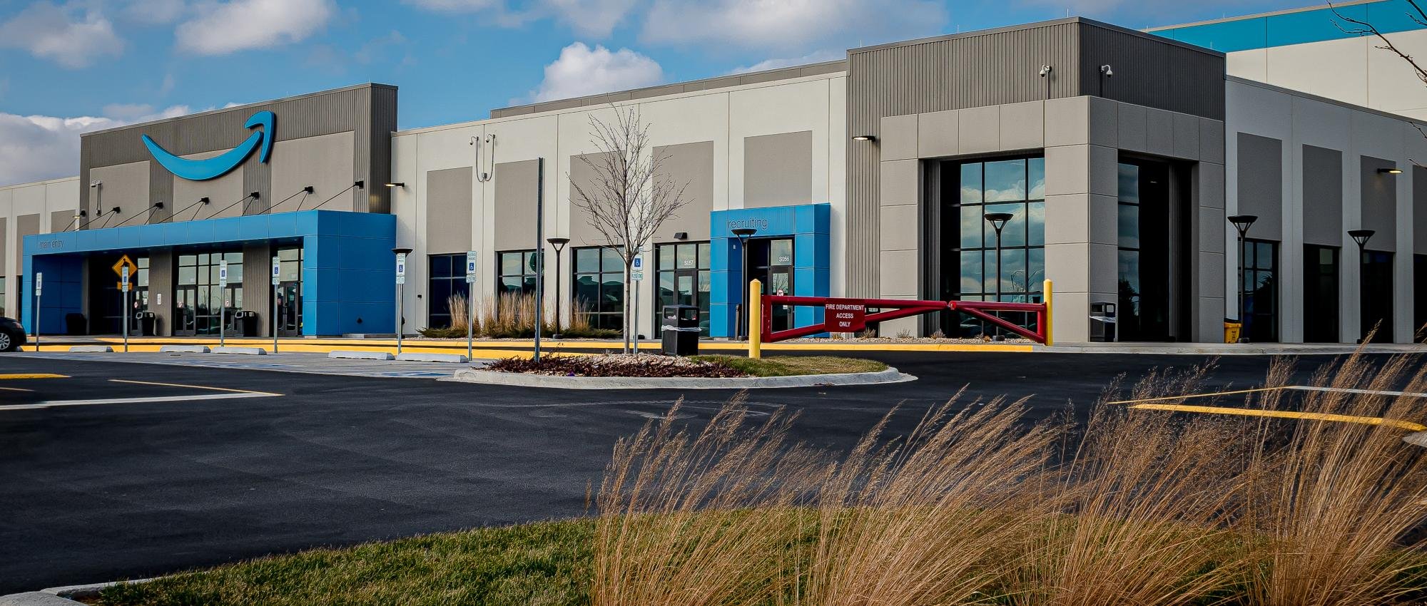 Amazon Distribution Center — Aetna Steel