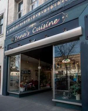 Inna's Cuisine European Restaurant in downtown Wenatchee Wa