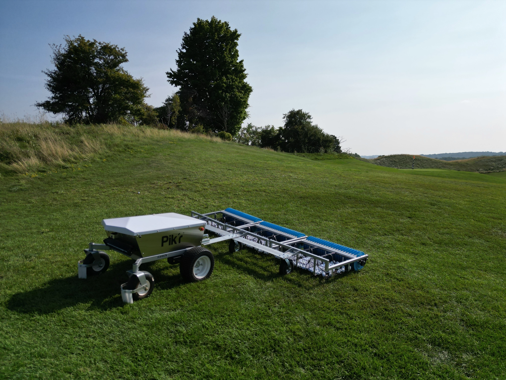 Pik'r X - Robotic Ball Picker for Driving Ranges | BAS-Turf — Robotic ...