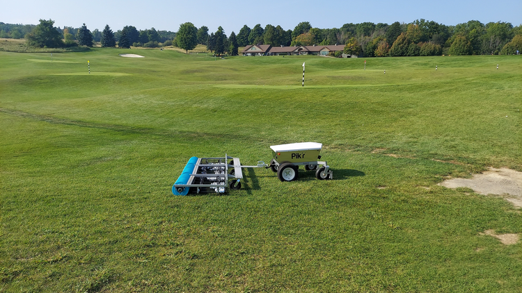 Pik'r X - Robotic Ball Picker for Driving Ranges | BAS-Turf — Robotic ...