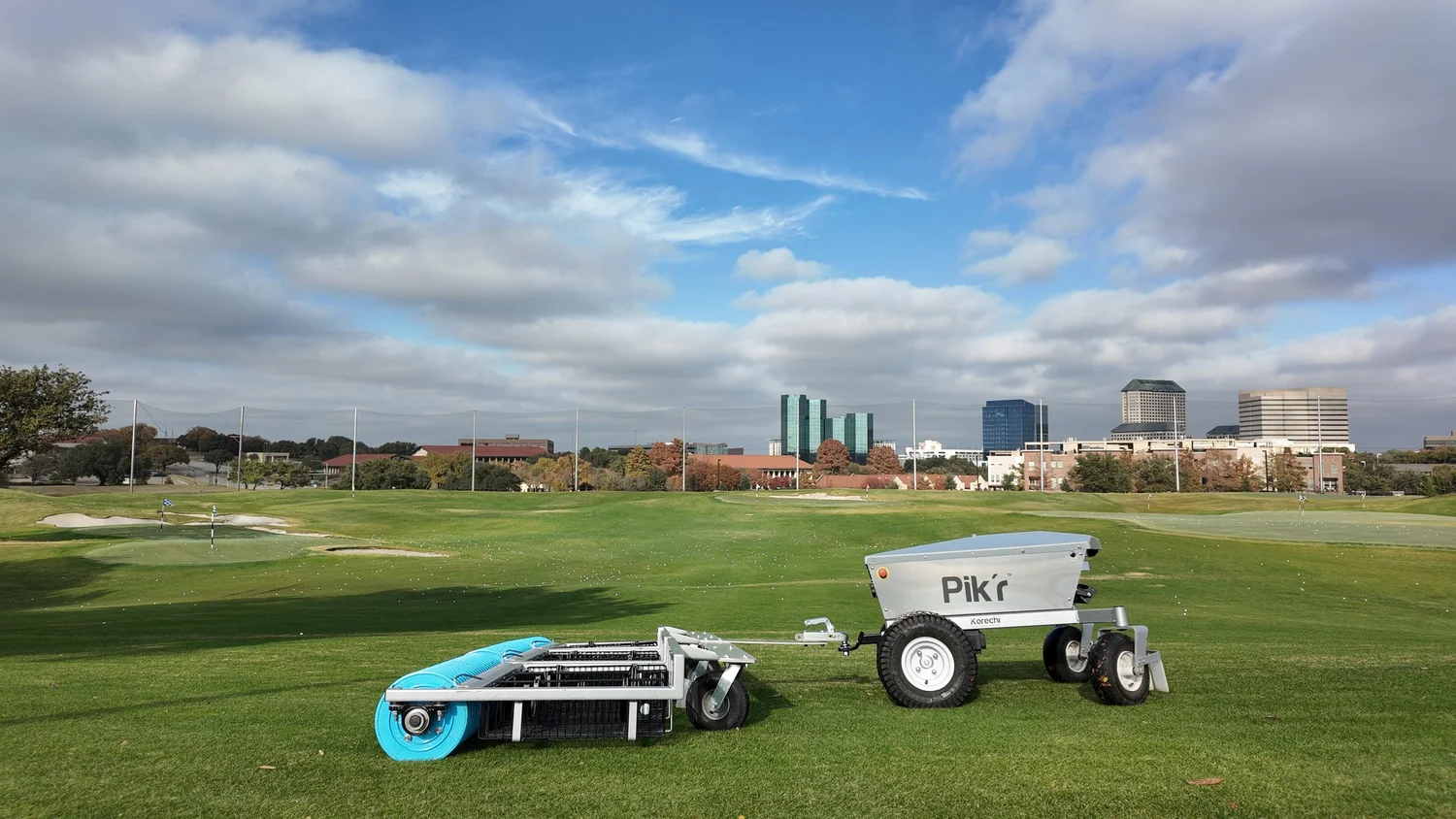 Pik'r X - Robotic Ball Picker for Driving Ranges | BAS-Turf — Robotic ...