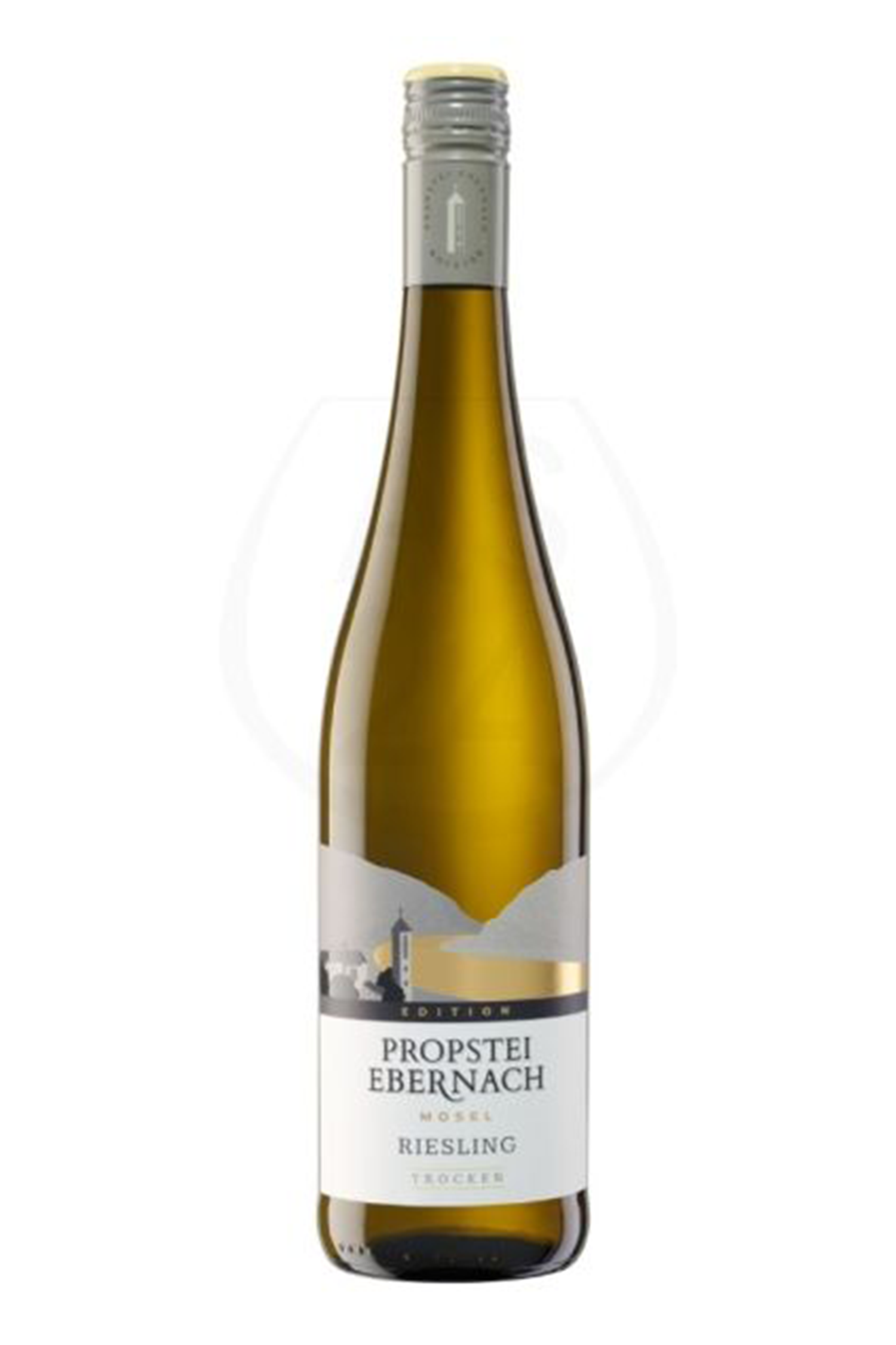 Propstei (Abbey) Ebernach Riesling QBA Trocken 750mL Wine, Germany ...