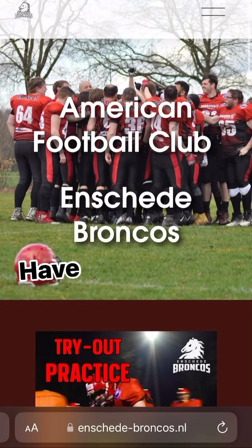 ENSCHEDE BRONCOS