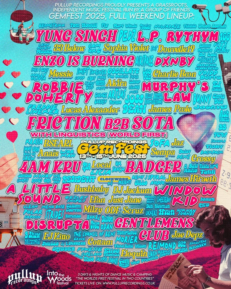 GemFest 2025, Charlton Park's New Festival — PullUp Recordings