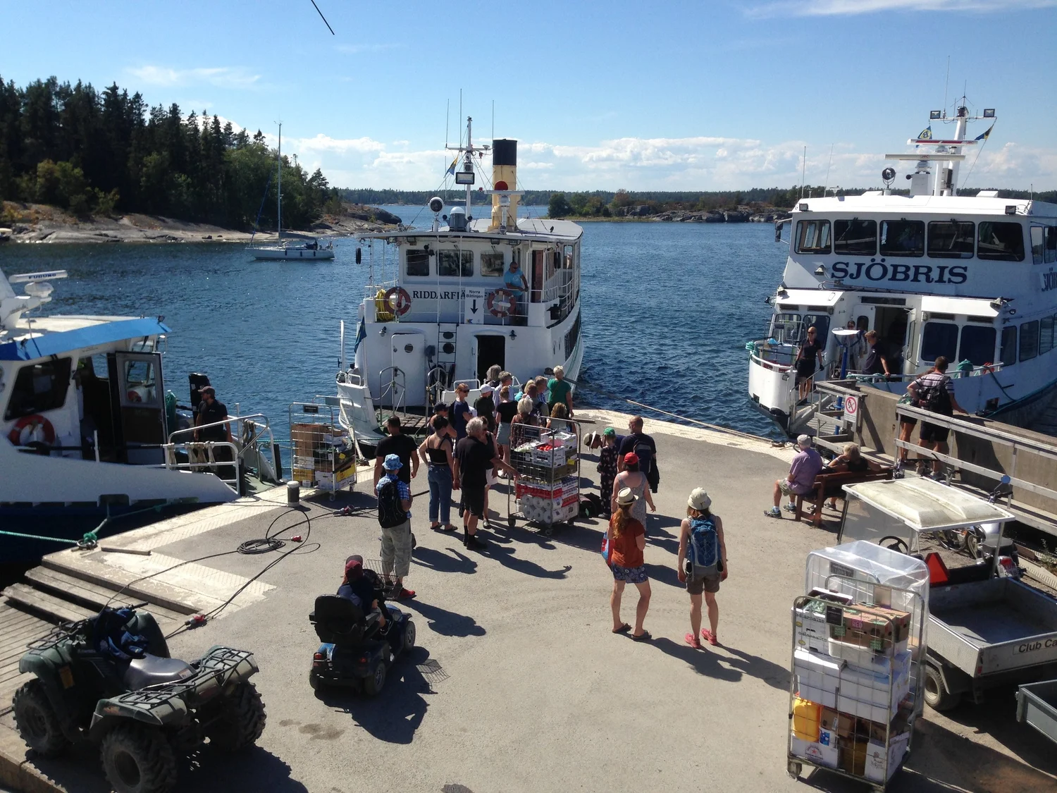 Resa hit — Arholma