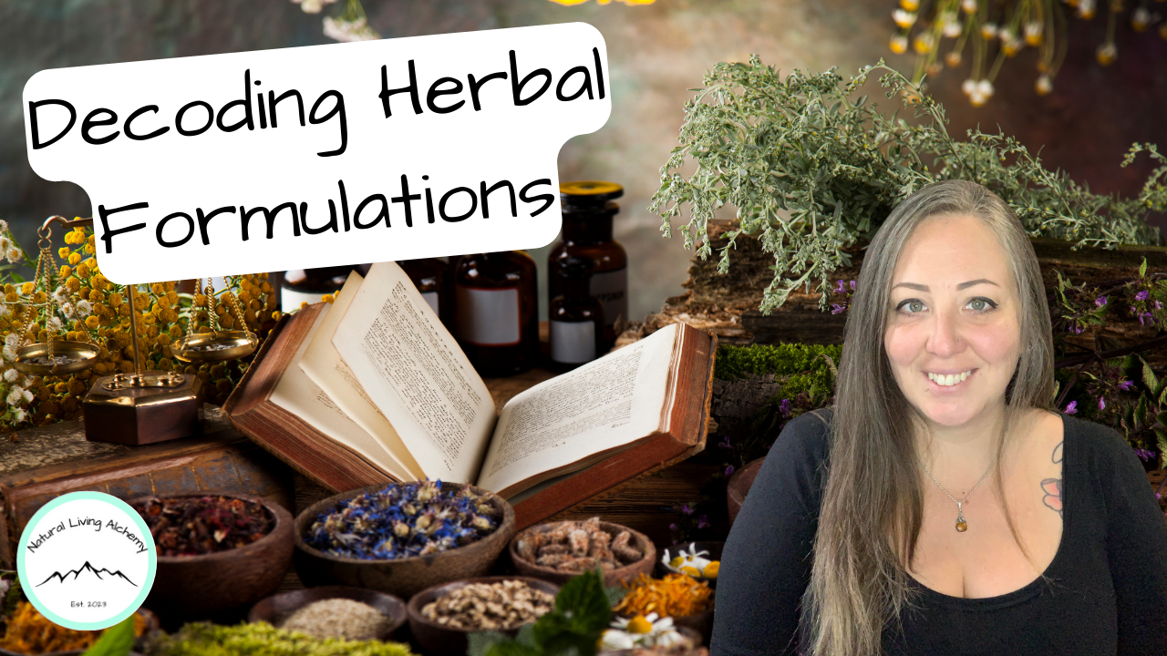 How To Read & Write An Herbal Formulation — Natural Living Alchemy