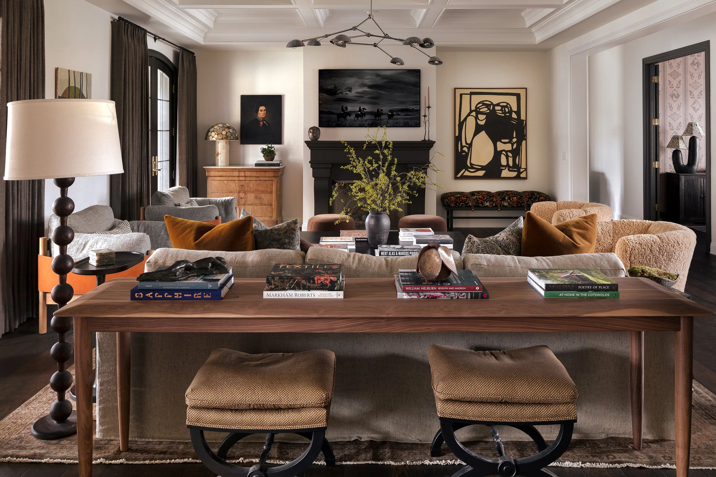 Modern Cincinnati Tudor | Heidi Woodman Interiors | Full Service ...