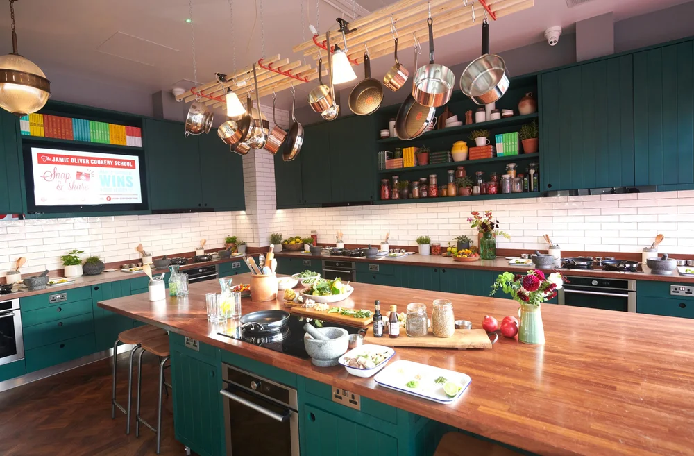 Jamie Oliver Cookery School — Studio Found