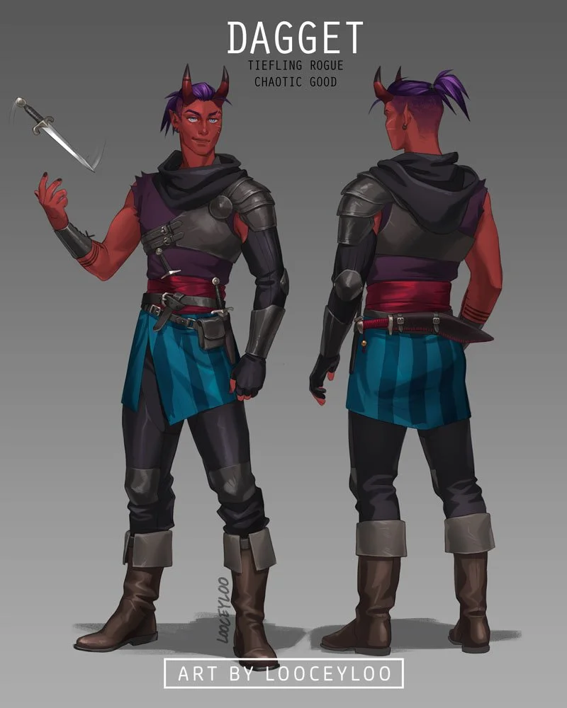 Character Design — art by looceyloo