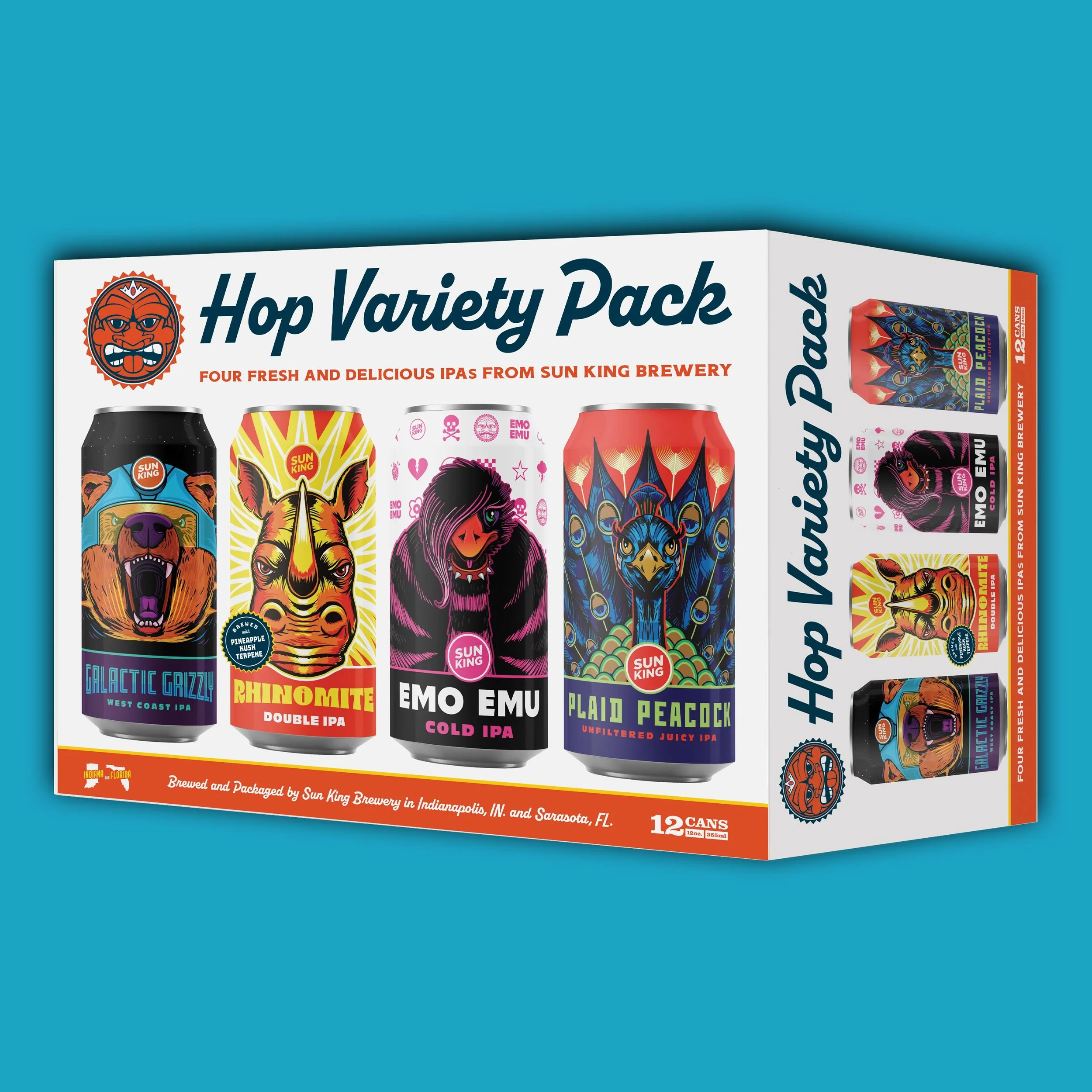 Hop Variety Pack — Sun King Brewery