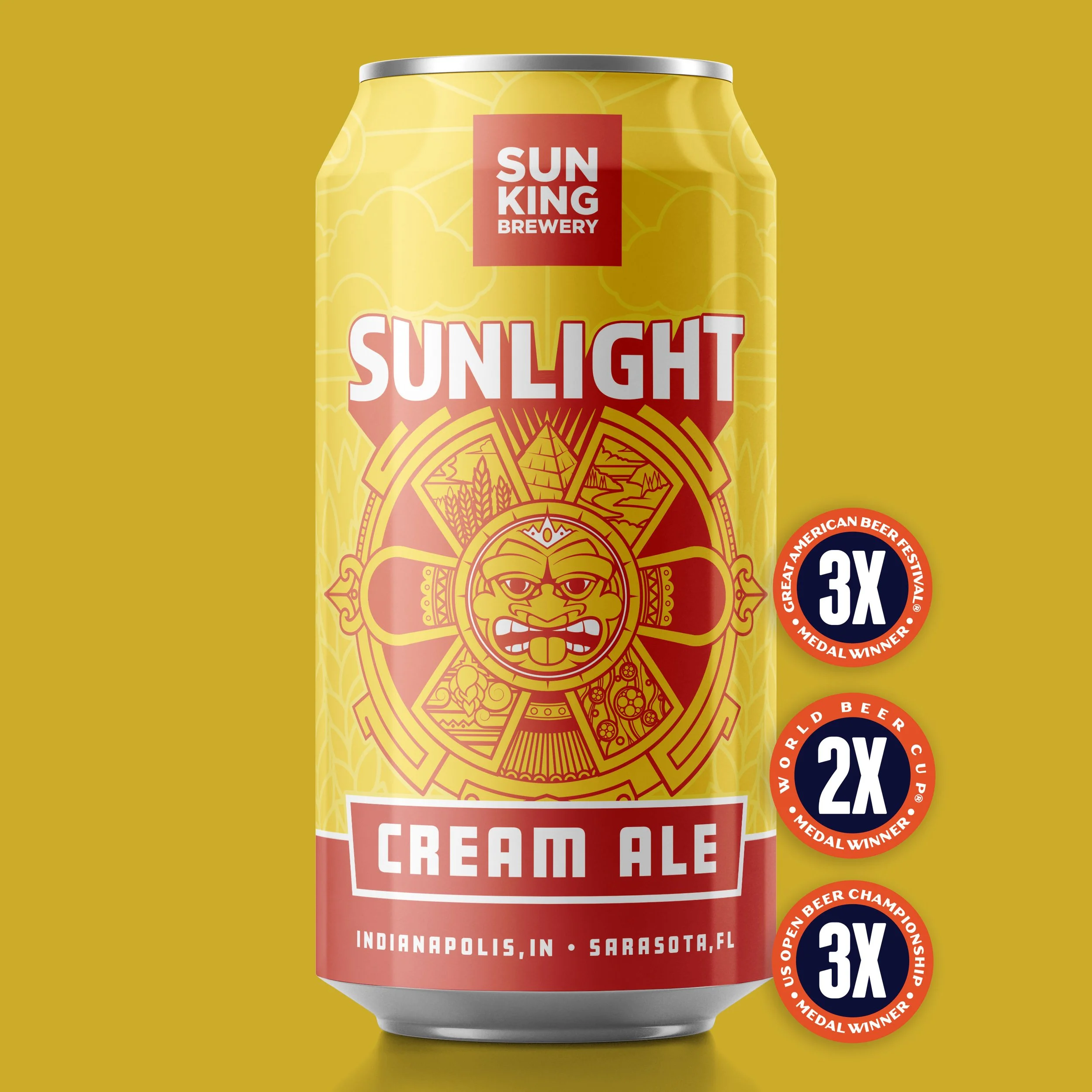 Sunlight Cream Ale | Sun King Brewery — Sun King Brewery
