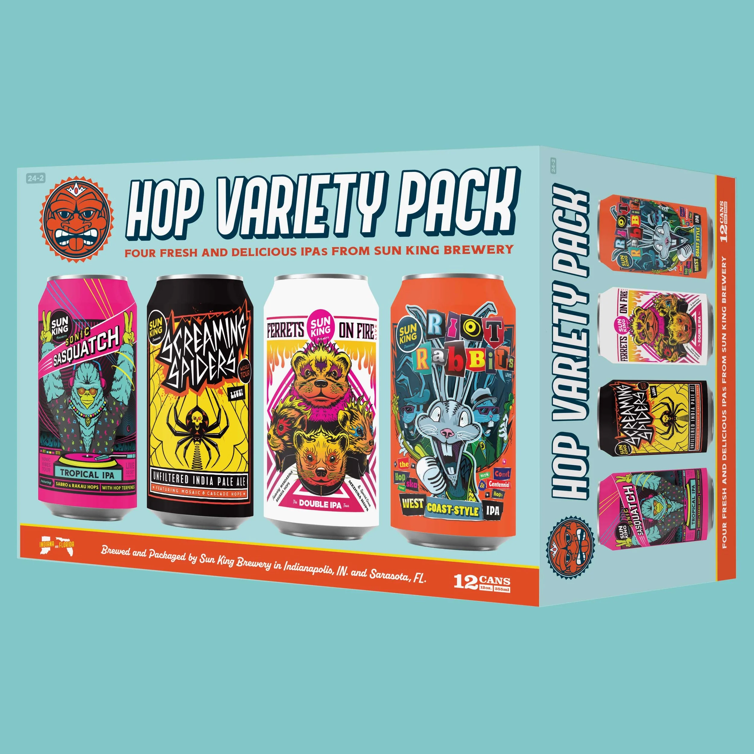 Hop Variety Pack — Sun King Brewery