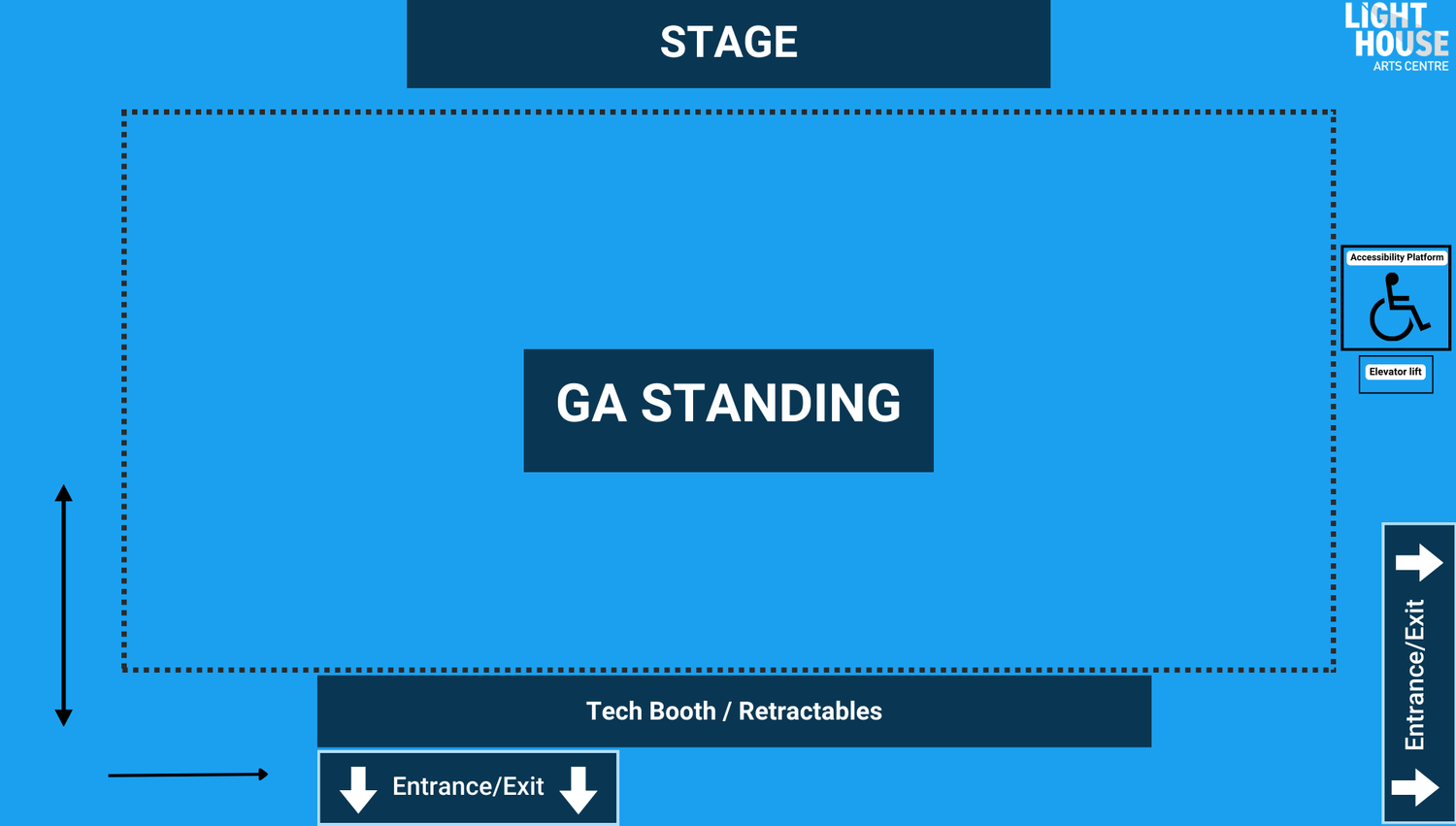 Seating Charts — Light House Arts Centre