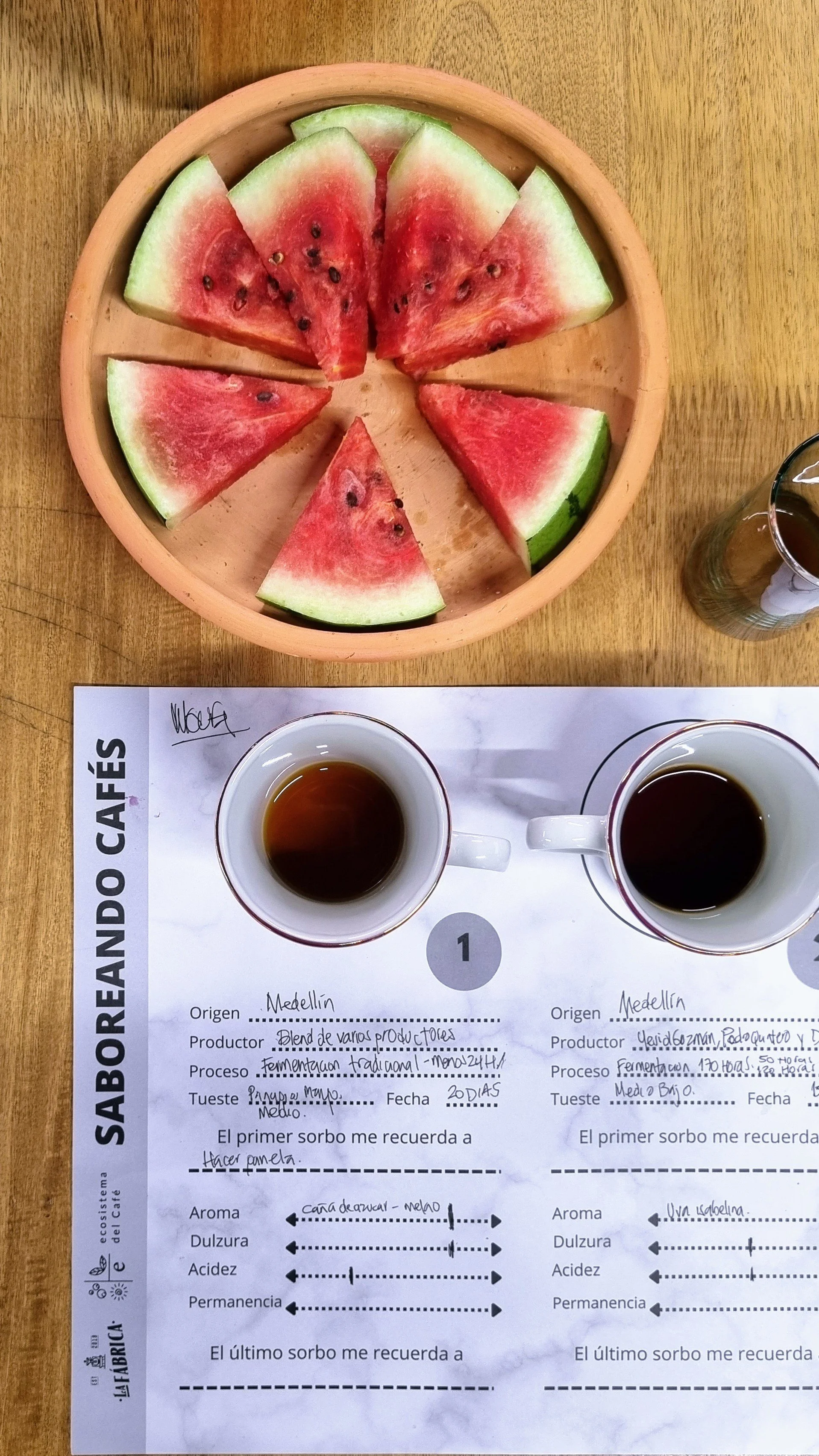 Experiencia de café con degustación y frutas locales — La fábrica ...