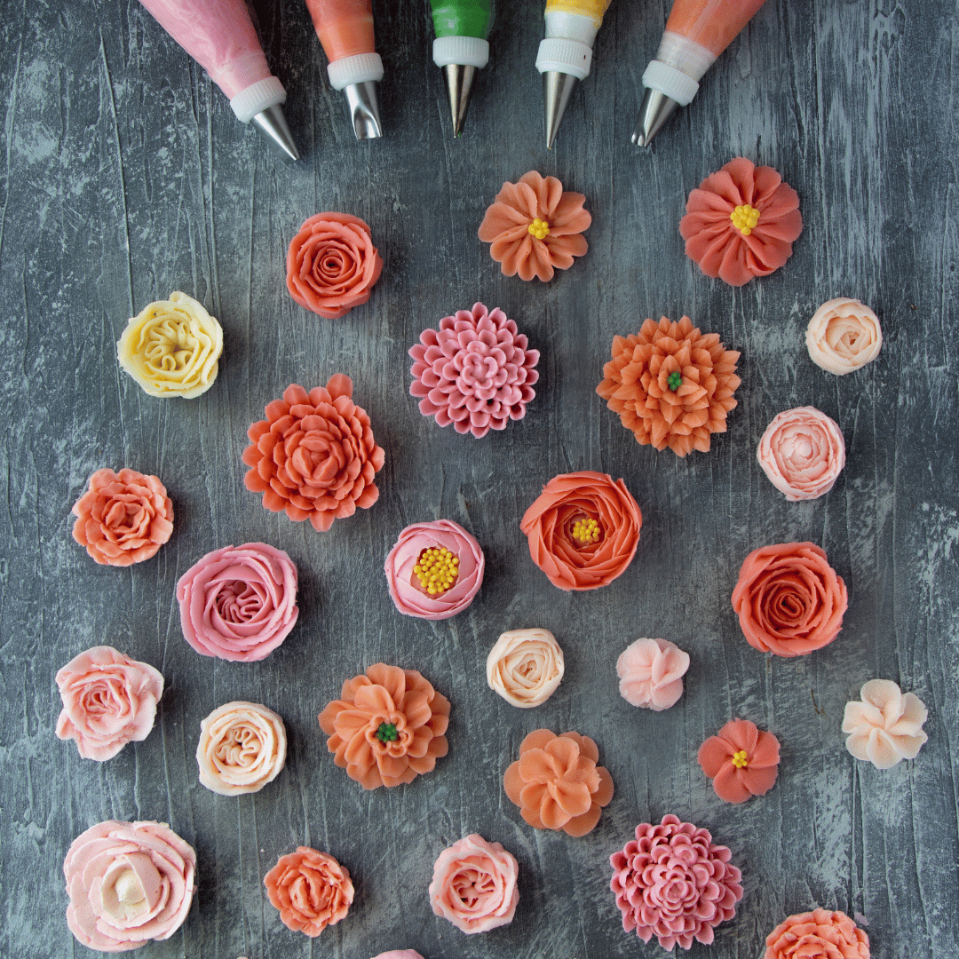 Mother’s Day Decorating Workshop - Cupcake Bouquet with Buttercream Flowers — The Magpie Cakery ...