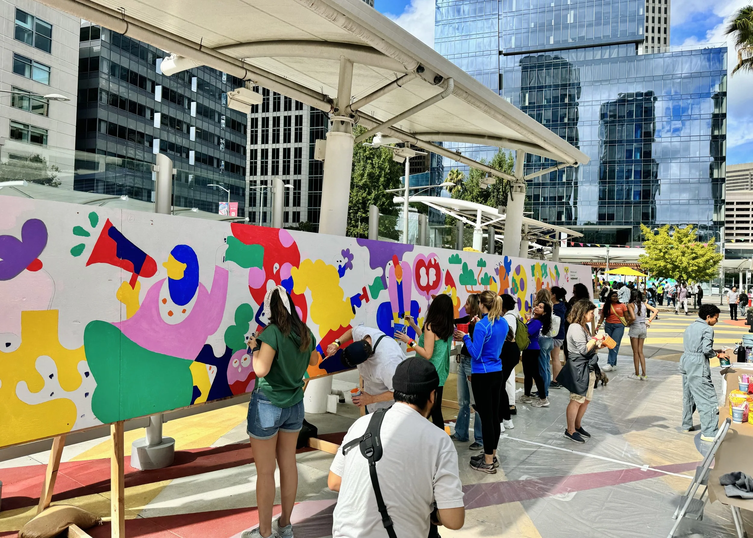 Community Mural — Ayesha Rana