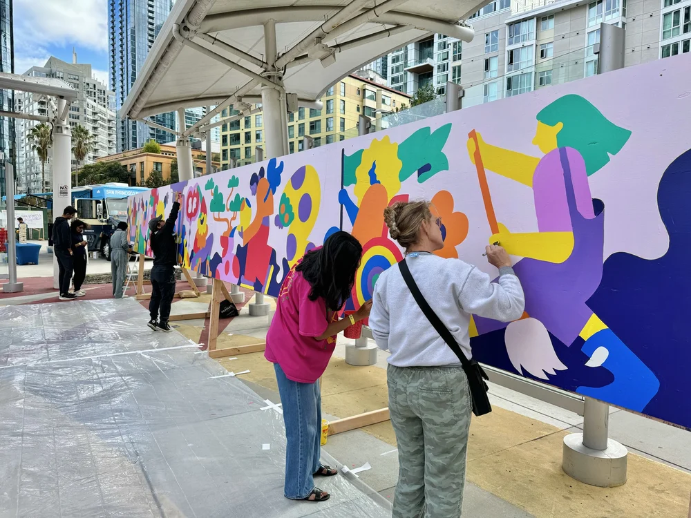 Community Mural — Ayesha Rana