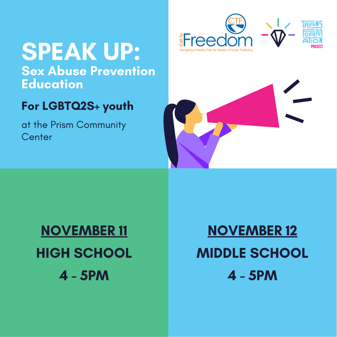 Speak Up: Sex Abuse Prevention Education — The Transformation Project