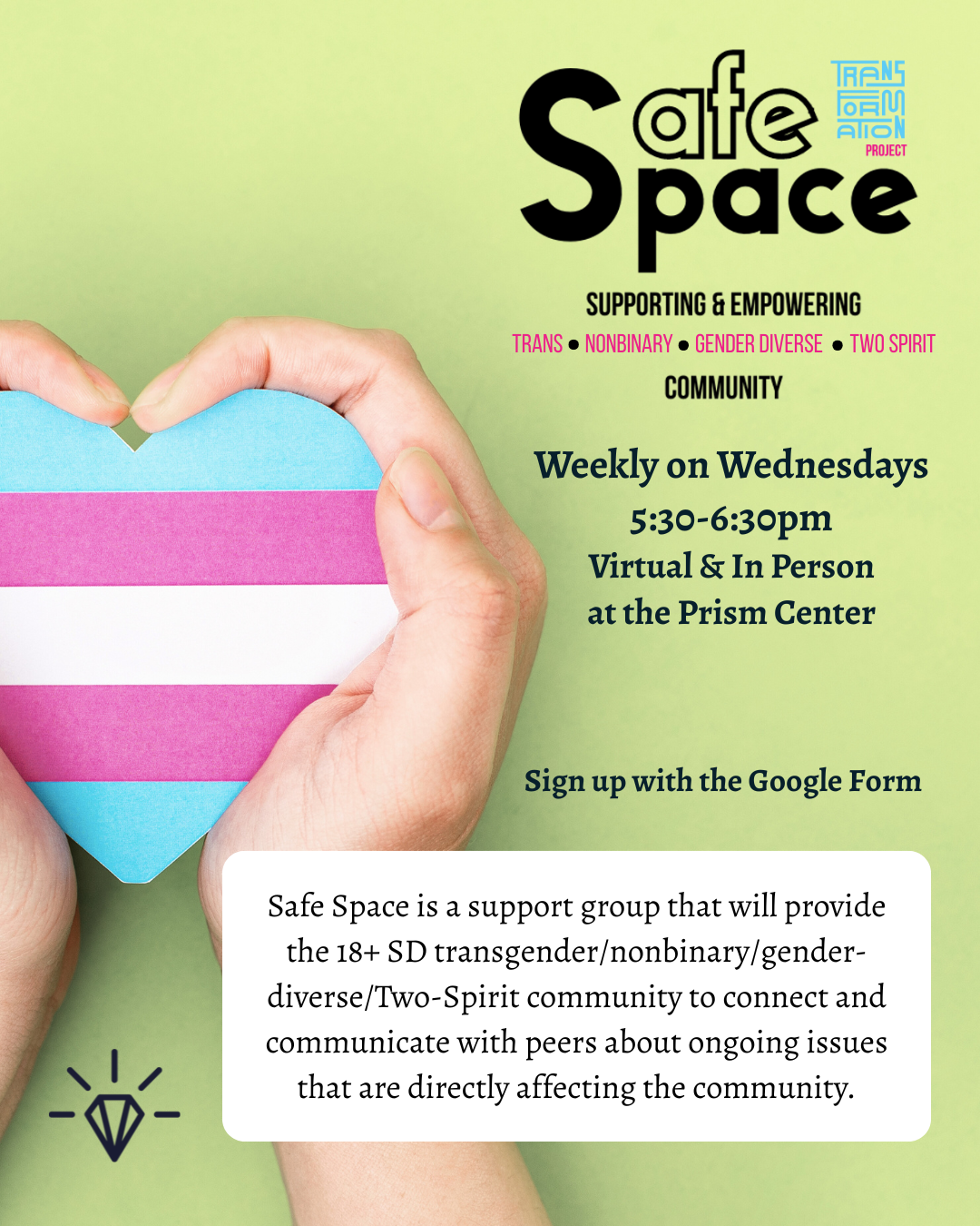 Safe Space — The Transformation Project